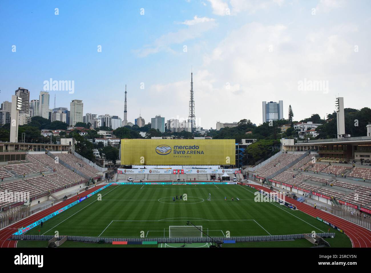 SÃO PAULO, SP - 15.02.2025: PORTUGUESA X CORINTHIANS - Pacaembu Stadium ...