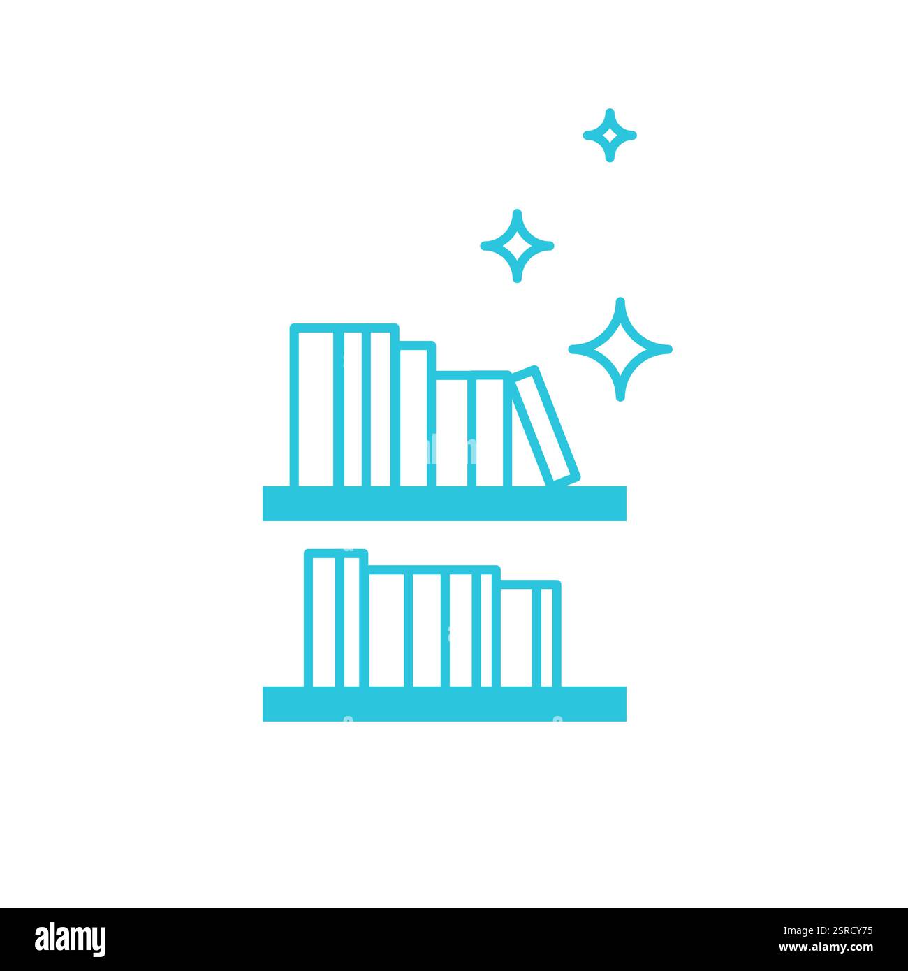 Books on shelf icon, Fairy tales from around the World. Isolated on ...