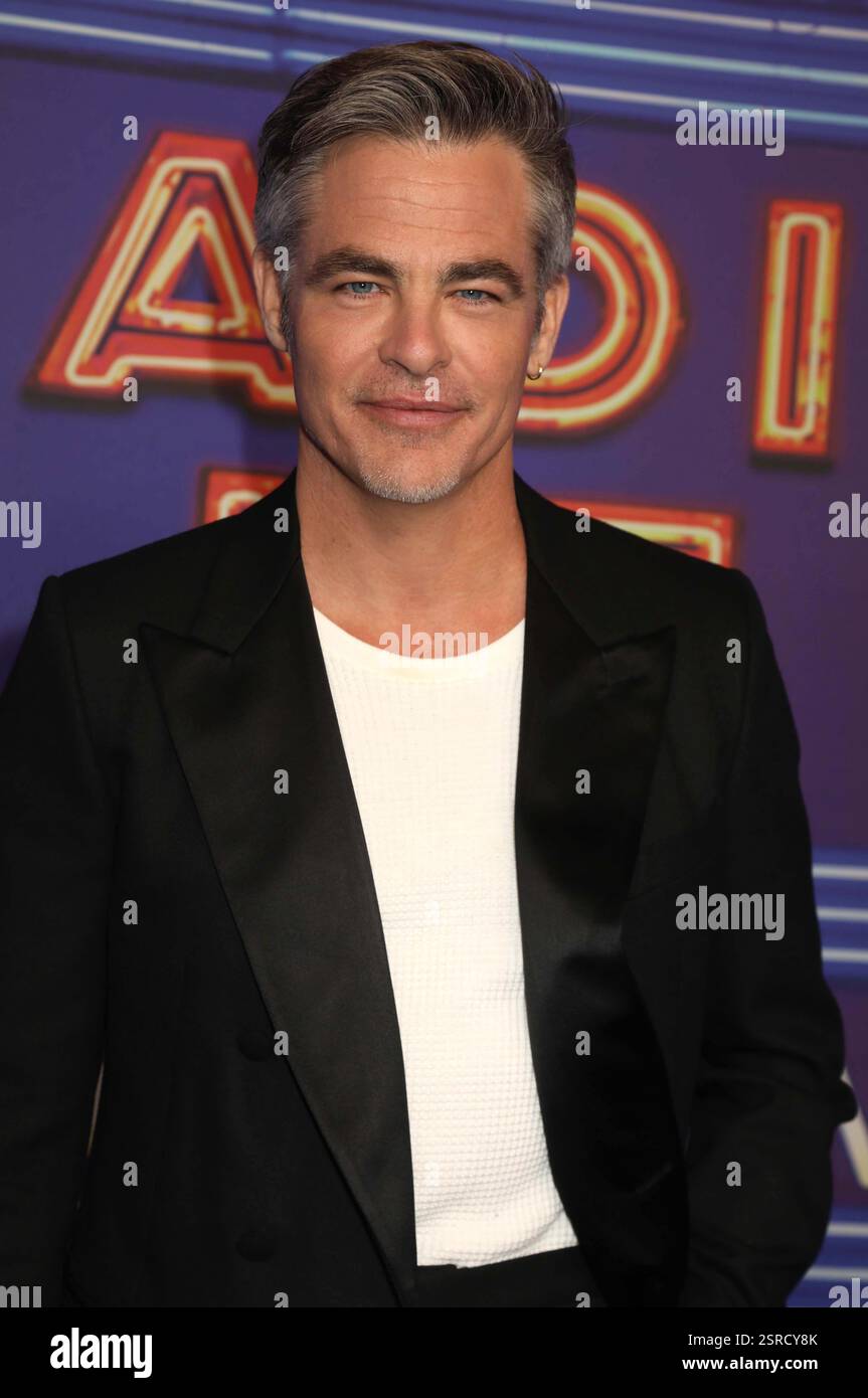 February 15, 2025, New York, New York, USA: Actor CHRIS PINE seen at the arrivals for SNL 50 ...