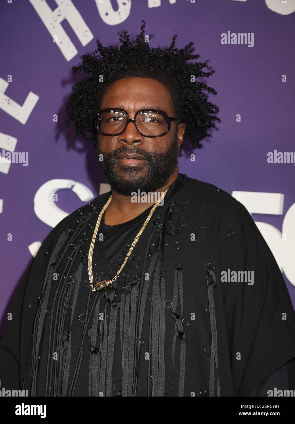 February 15, 2025, New York, New York, USA: Musician QUESTLOVE seen at ...