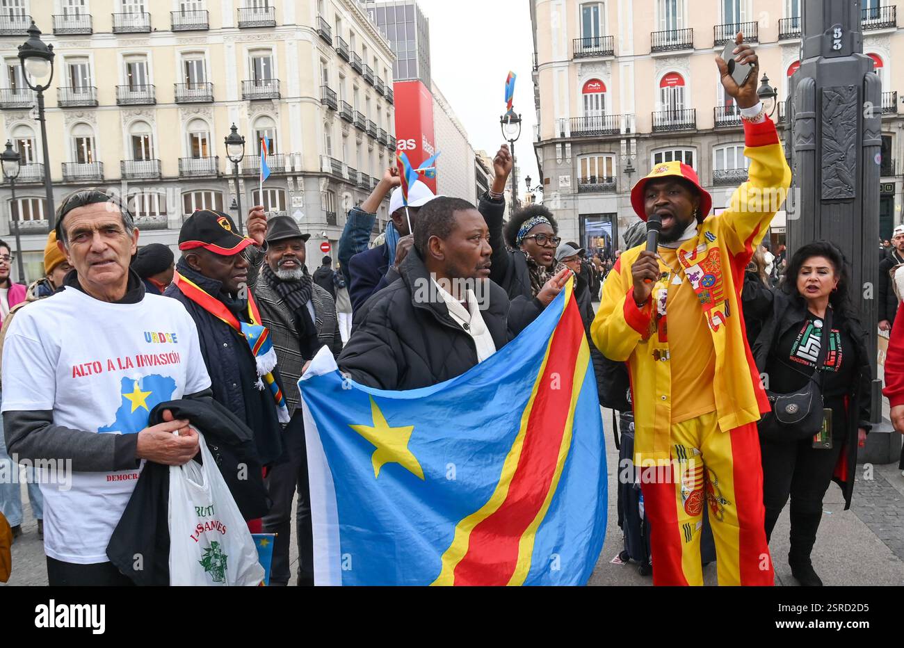 Madrid, Madrid, SPAIN. 15th Feb, 2025. Numerous associations in defense ...