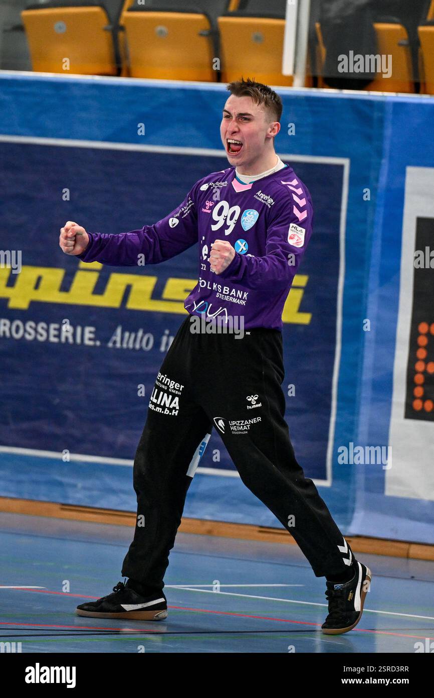 Linz, Austria. 15th Feb, 2025. LINZ, AUSTRIA -FEBRUARY 15: Denis ...