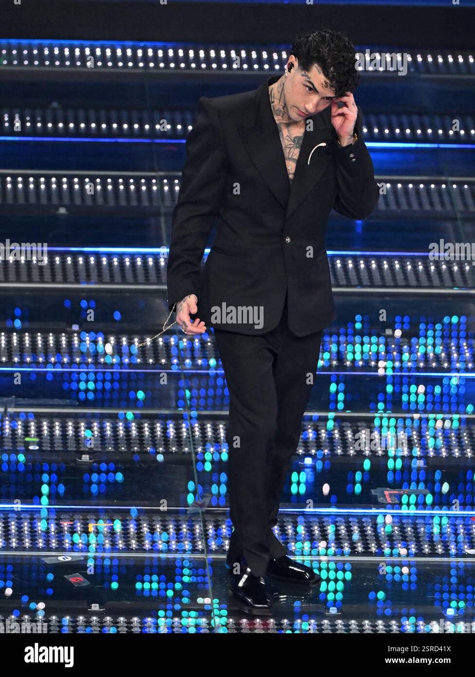 Sanremo, Italy. 15th Feb, 2025. Fifth Evening - Finale In the photo ...