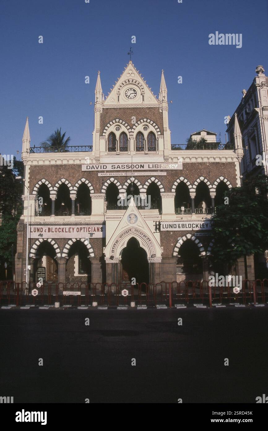 David Sassoon Library Building in Mumbai, India, Asia Stock Photo - Alamy