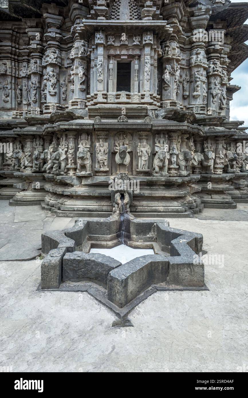 Sculpture kopeshwar temple, Kolhapur, Maharashtra, India, Asia Stock ...