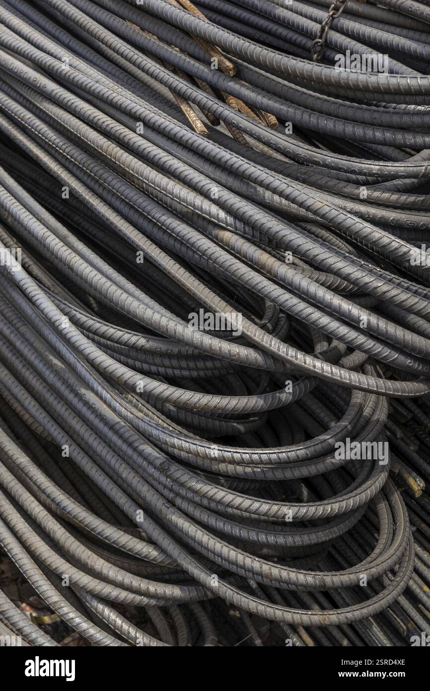 Steel rods, mumbai, maharashtra, India, Asia Stock Photo - Alamy