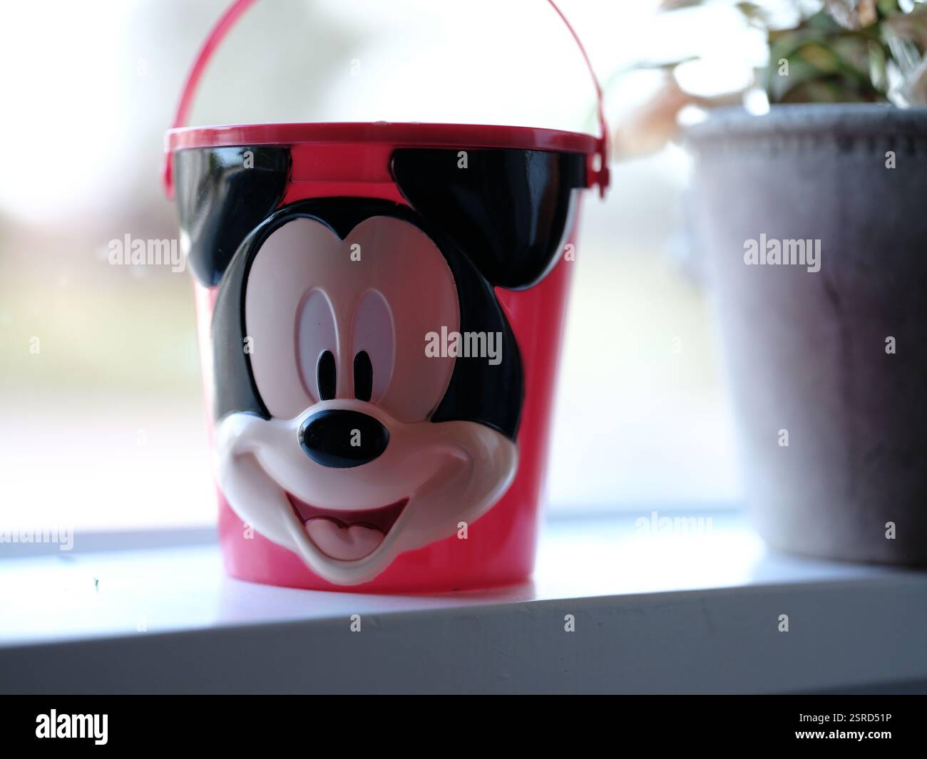 Örkelljunga, Skåne, Sweden. February 12 2025. Mickey mouse popcorn ...