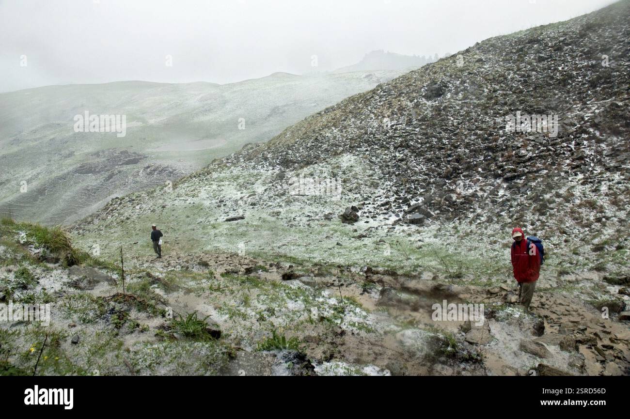 Hail storm india hi-res stock photography and images - Alamy