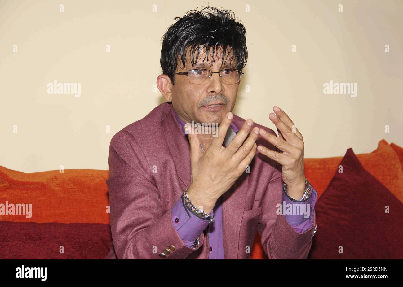 Bollywood actor, filmmaker Kamaal Rashid Khan press conference ...