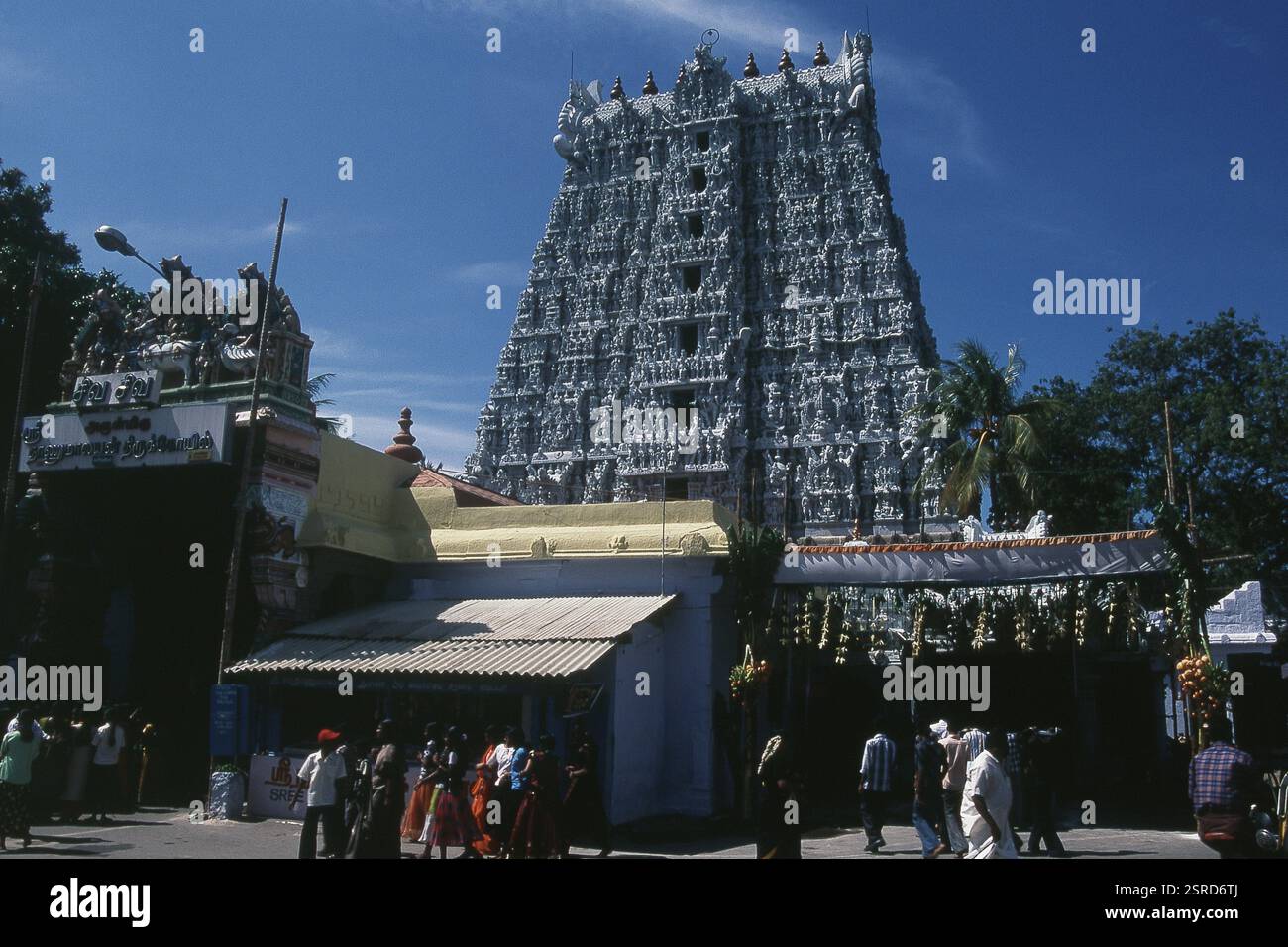 The Thanumalayan Temple in Suchindram, Kanyakumari, Tamil Nadu, India ...