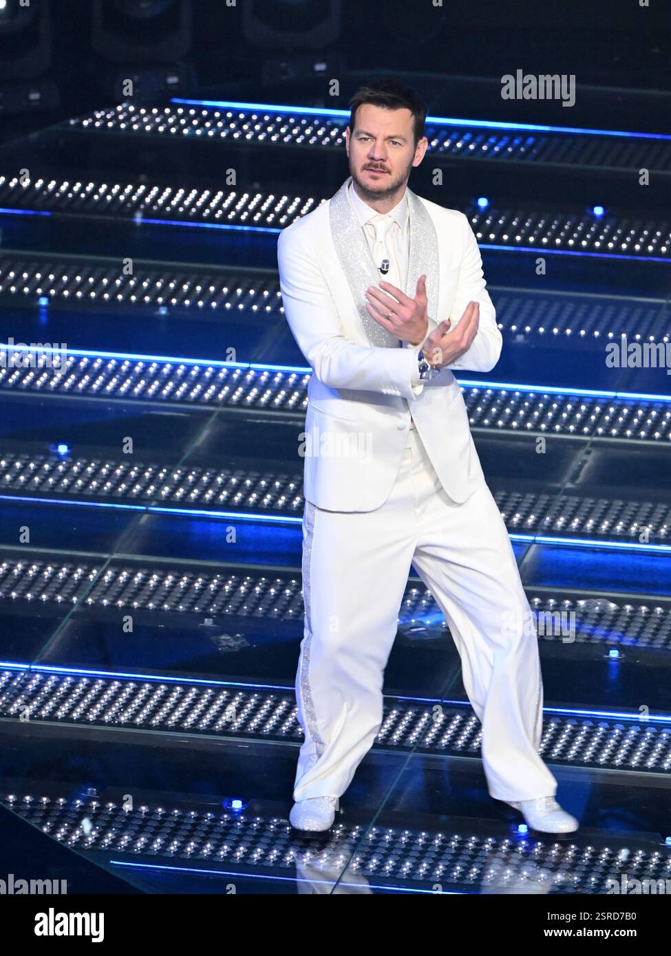 Sanremo, Italy. 15th Feb, 2025. Fifth Evening - Finale In the photo ...