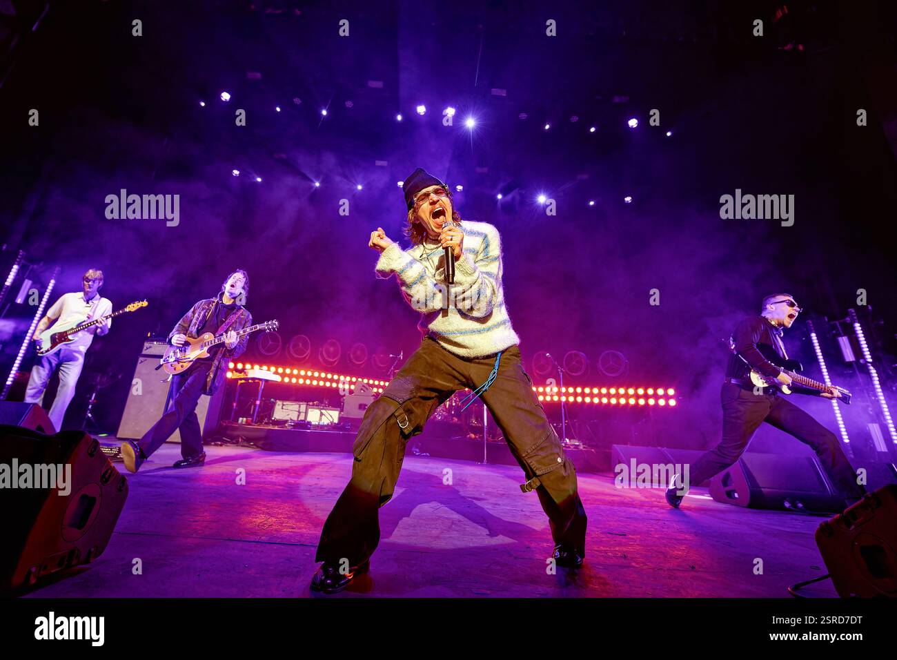 February 14, 2025, Manchester, United Kingdom: Singer MATTHEW RAY ...