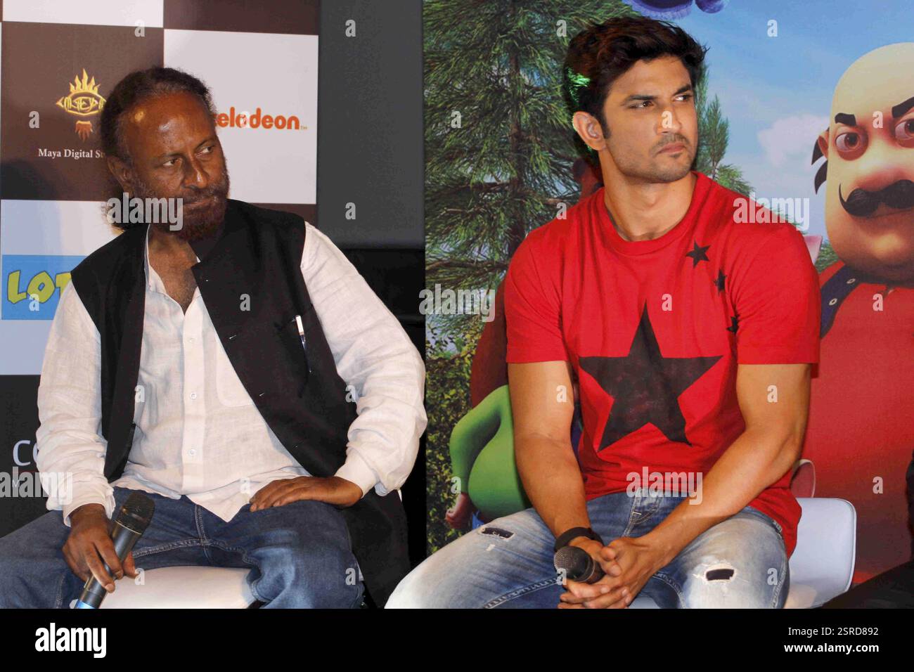Bollywood filmmaker Ketan Mehta actor Sushant Singh Rajput launch first 3D stereoscopic animated ...