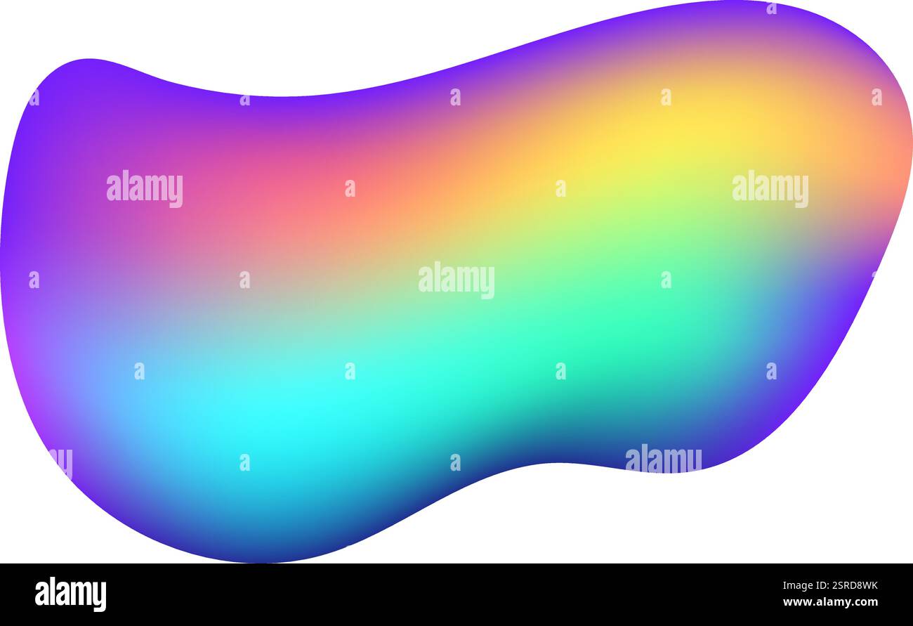 Smooth color transitions blend seamlessly, forming a visually appealing ...