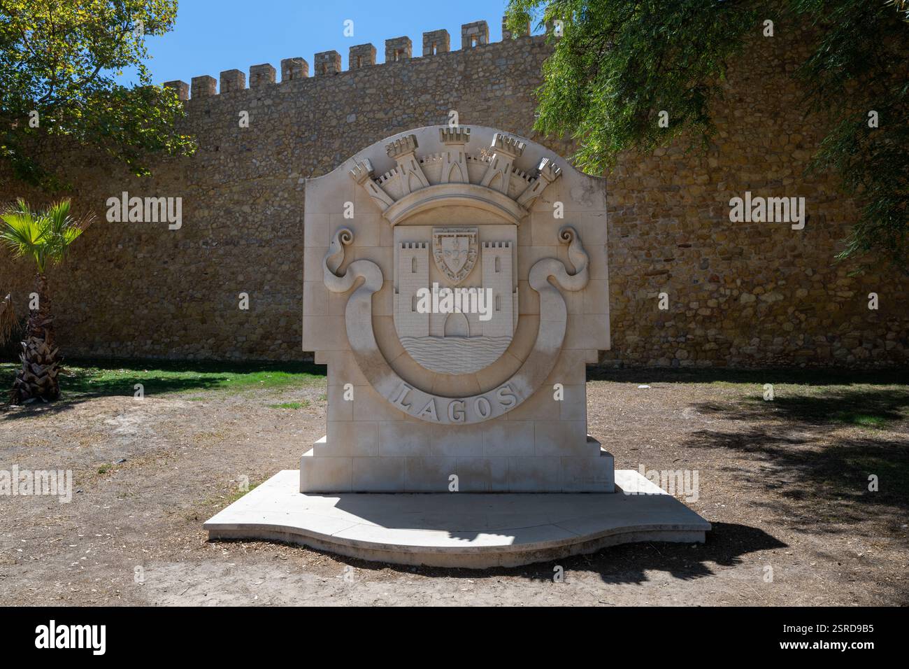 The symbol of Lagos town in Algarve - Portugal Stock Photo - Alamy