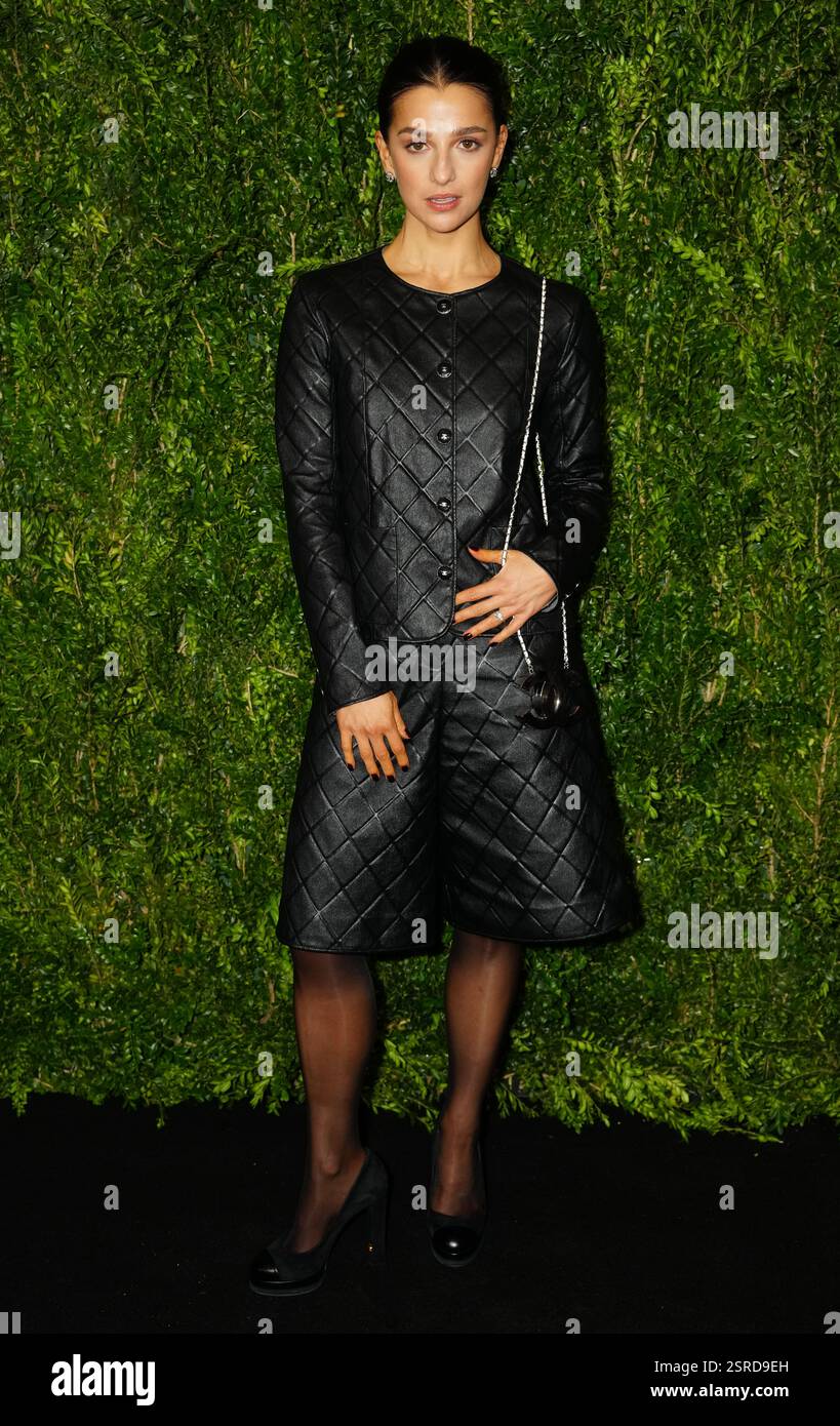 Marisa Abela arriving for the Charles Finch and Chanel pre-Bafta party ...