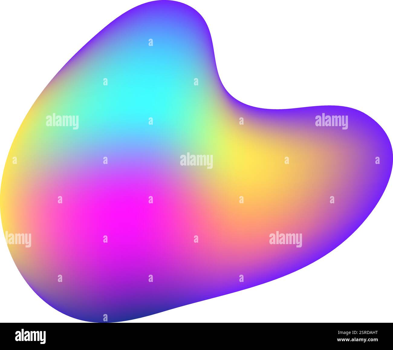 Colorful gradient background blending seamlessly, creating a visually ...