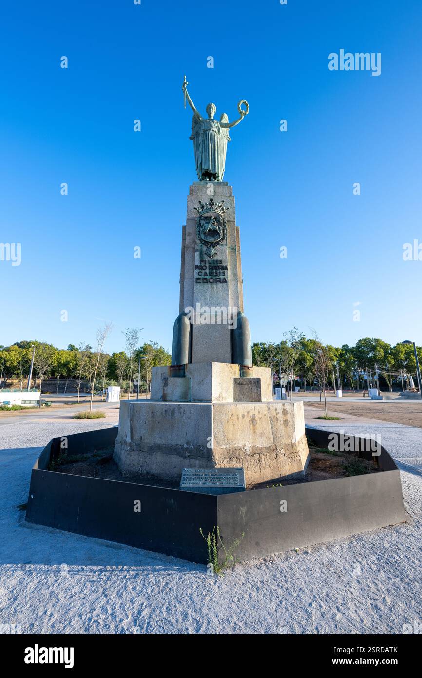 Monument to the Dead of the Great War in Evora, Portugal Stock Photo ...