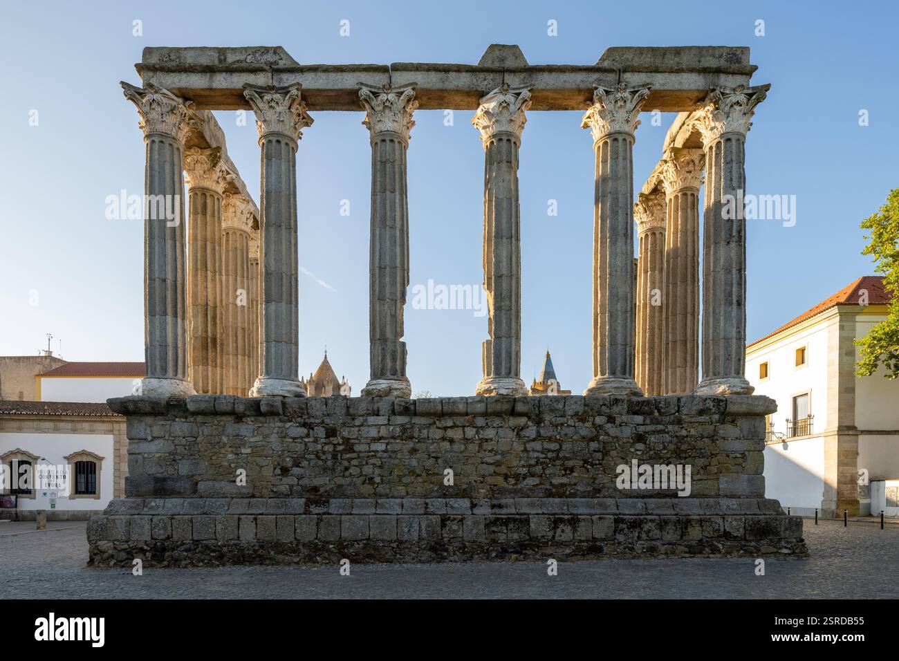 The Roman Temple of Evora (Templo romano de Evora), also referred to as ...