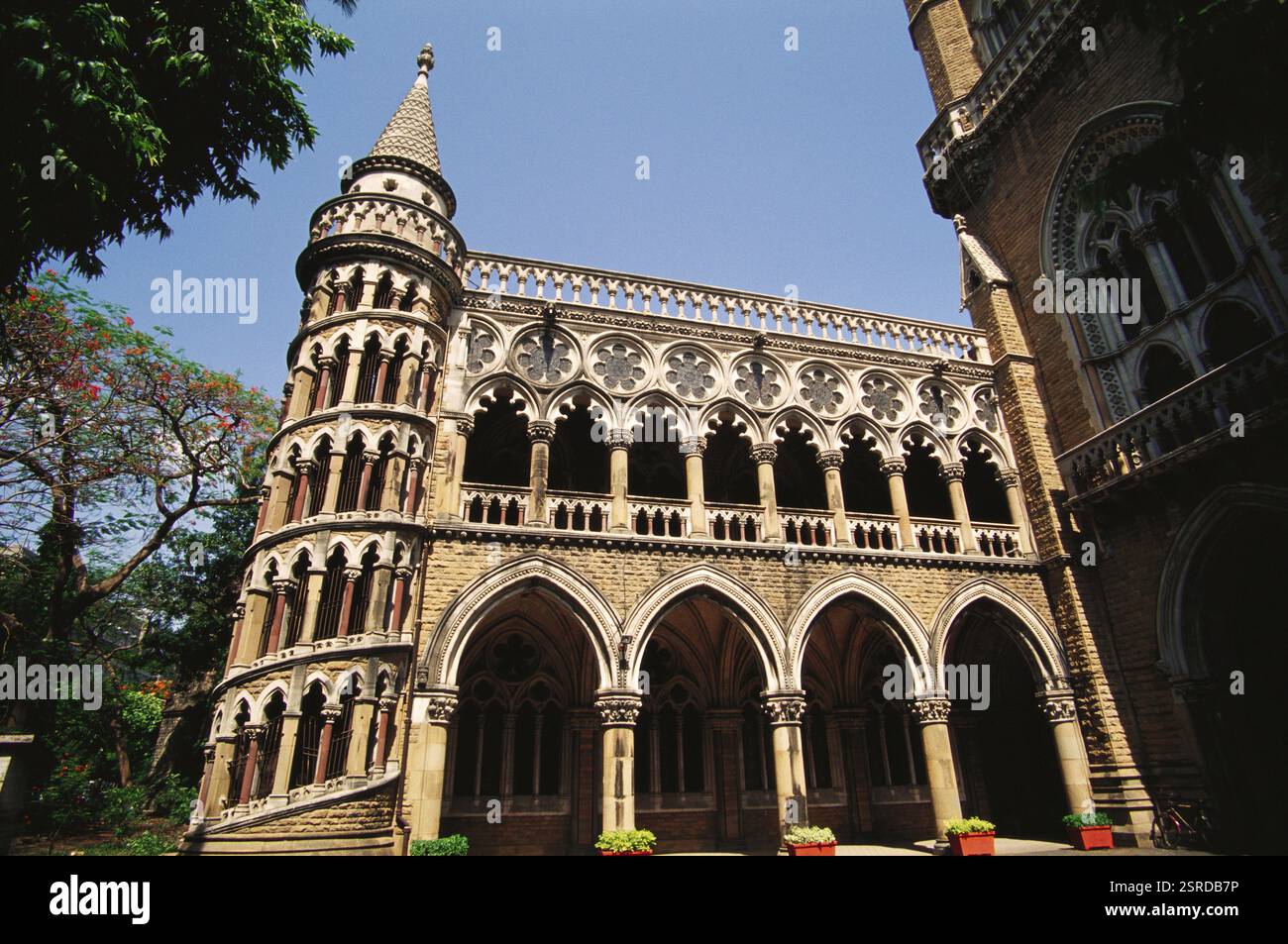 Bombay University Library, Bombay Mumbai, Maharashtra, India, Asia ...