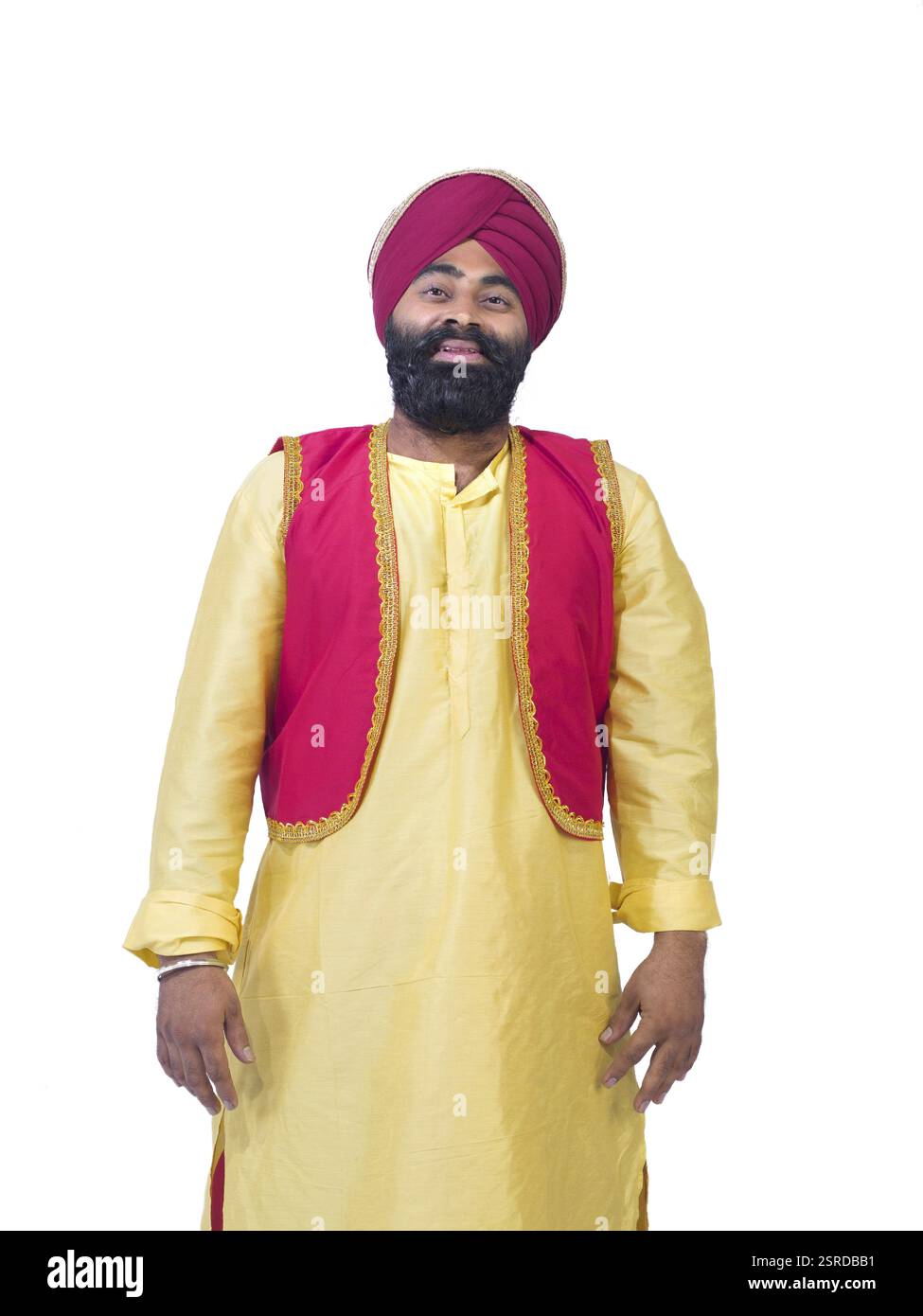 Sikh man in traditional costume hi-res stock photography and images - Alamy