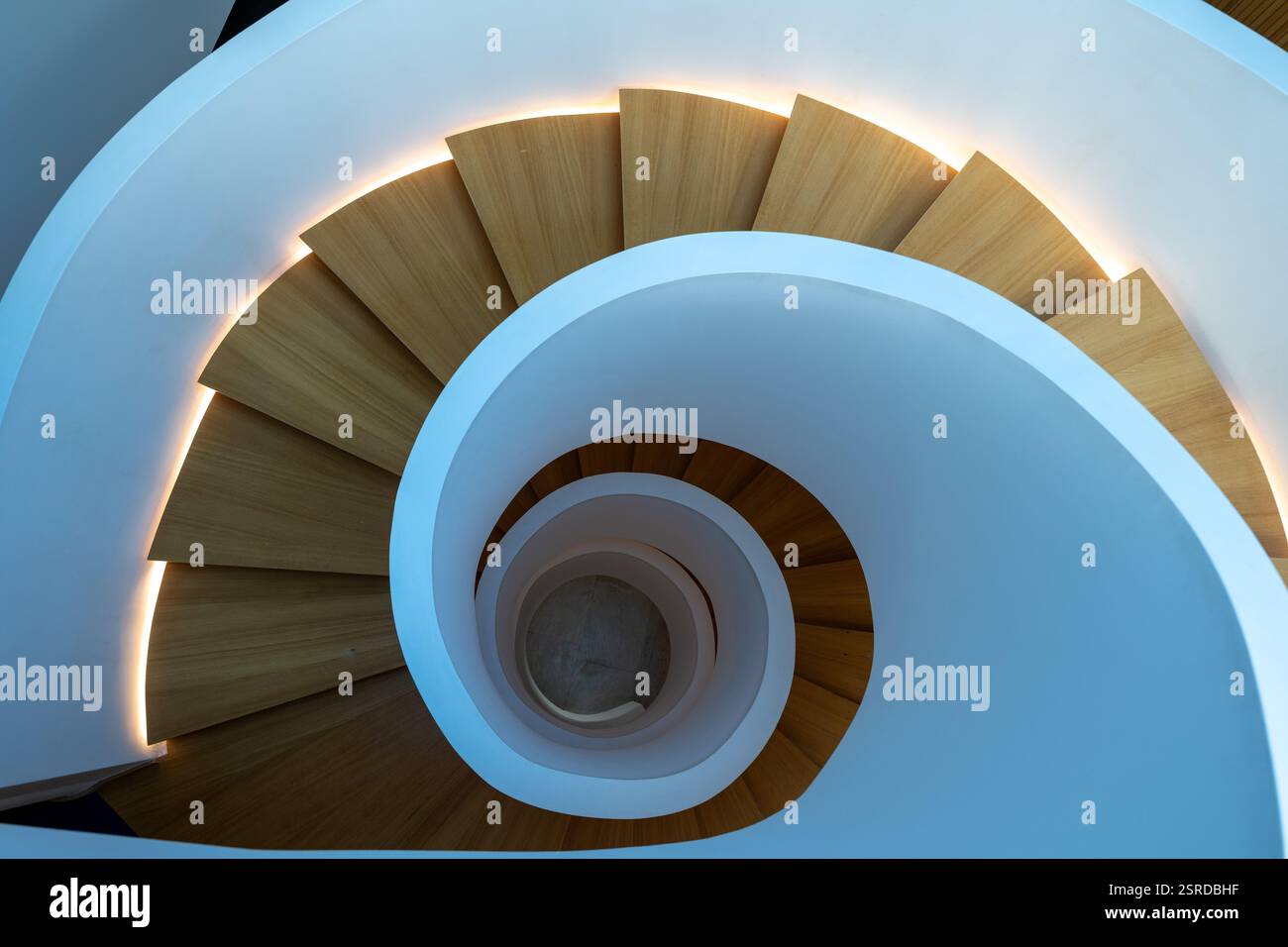 Spiral staircase handrail elegance Interior Classic style building ...