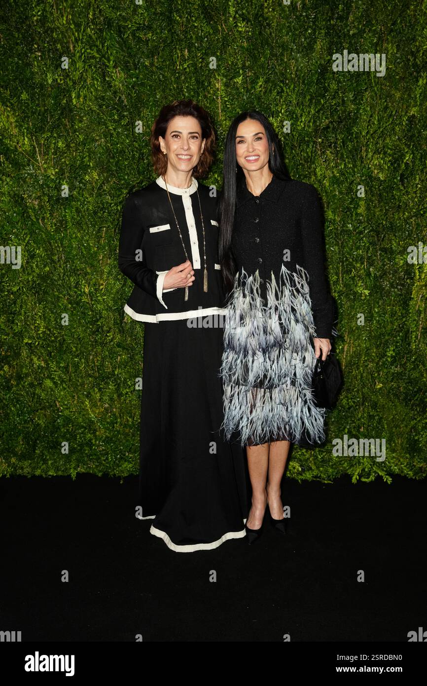 Fernanda Torres and Demi Moore arriving for the Charles Finch and ...