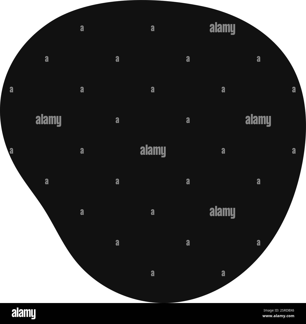Organic blob soft shape Black and White Stock Photos & Images - Alamy