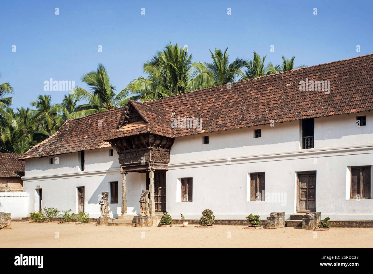 Travancore kings ii wooden council chambers, Tamil nadu, India, Asia ...