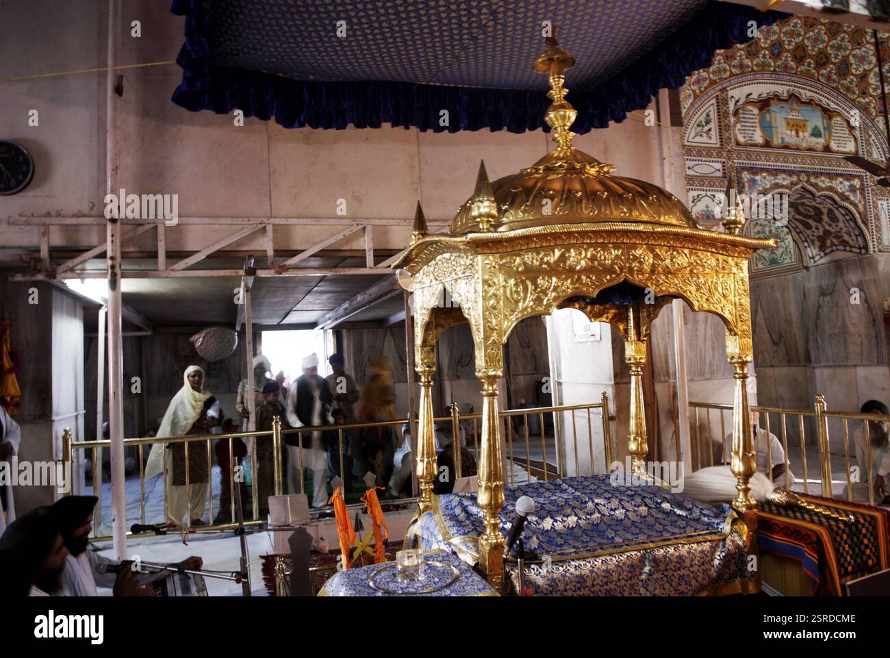 Inside baba bakala gurudwara near Amritsar, Punjab, India, Asia Stock ...