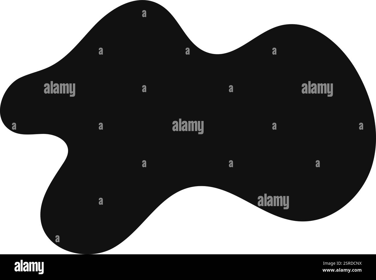 White blob transforming morphing on hi-res stock photography and images ...