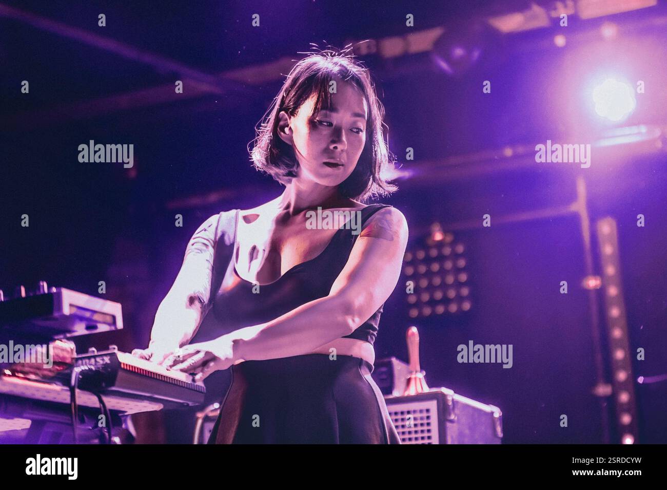 Music Concert - Xiu Xiu - Europe Tour 2025 Angela Seo during Xiu Xiu ...
