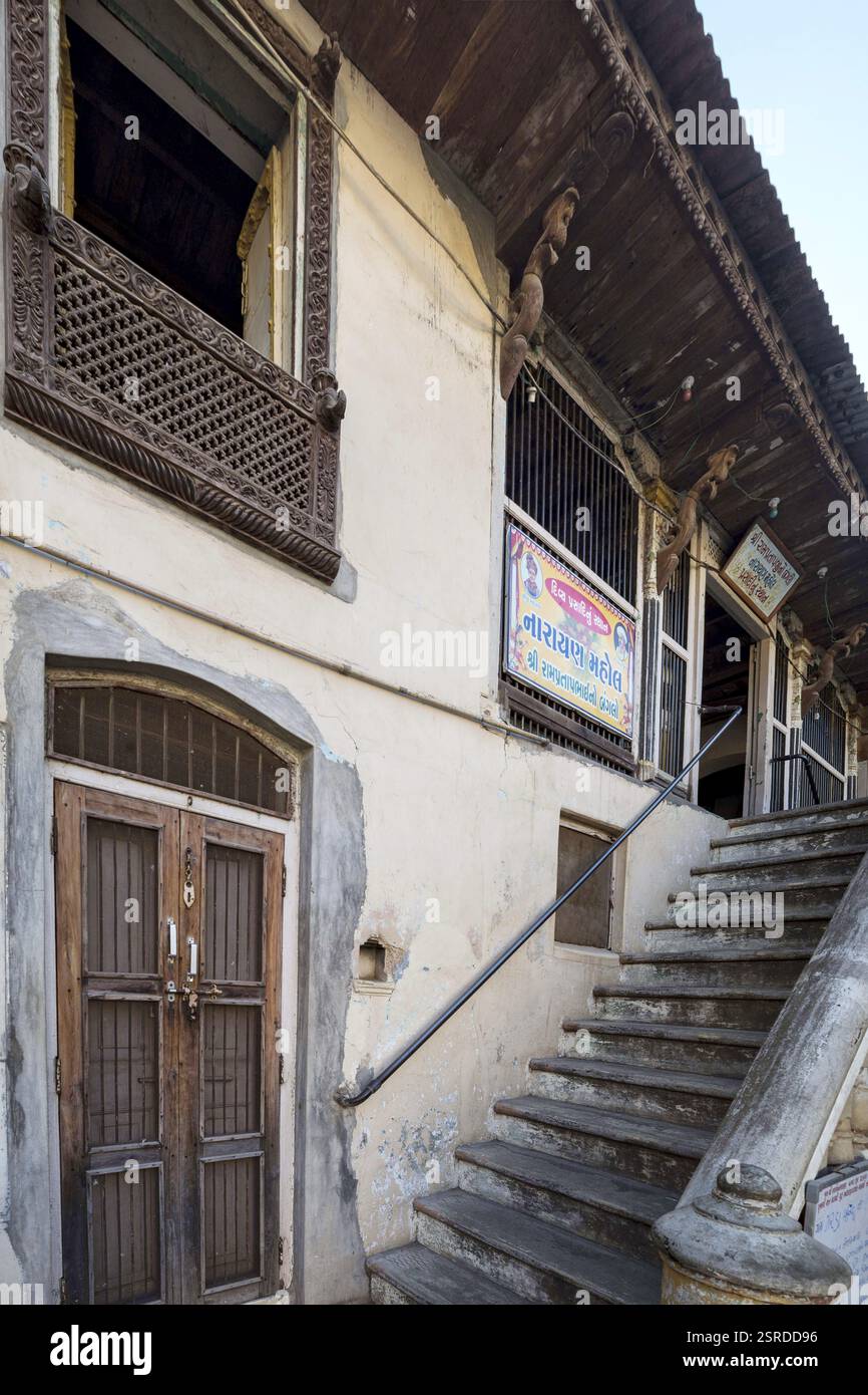 Shri swaminarayan mandir, kheda, Gujarat, India, Asia Stock Photo - Alamy