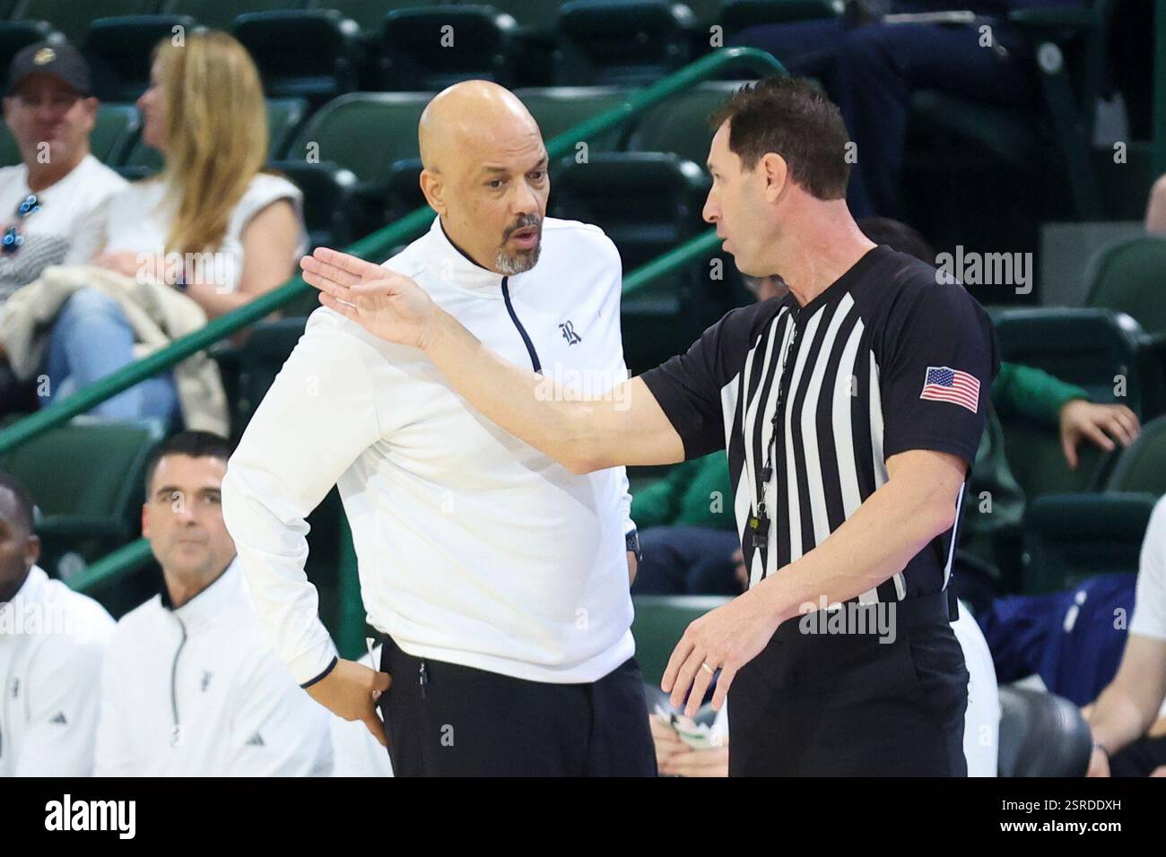 New Orleans, United States. 15th Feb, 2025. Rice Owls head coach Rob ...