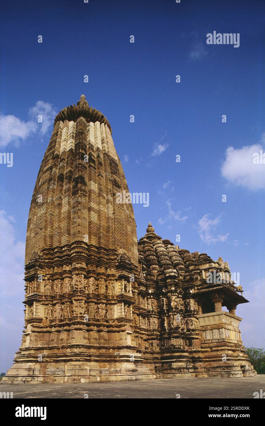 Vaman temple, Khajuraho, Madhya Pradesh, India, Asia Stock Photo - Alamy