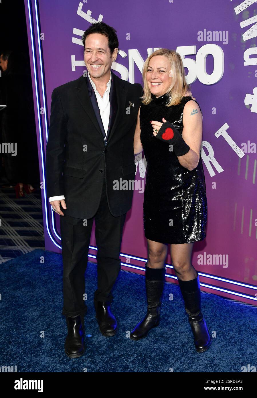 Rob Morrow, left, and Debbon Ayer attend the SNL50: The Homecoming ...
