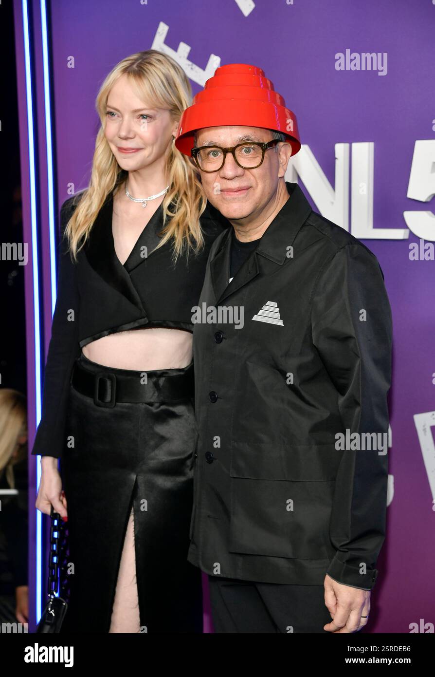 Fred Armisen Right And Riki Lindhome Attend The Snl50 The Homecoming