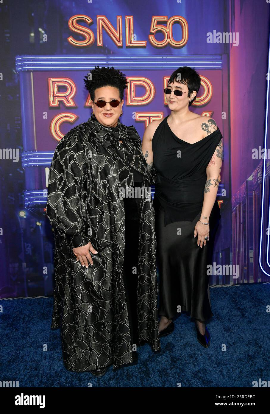 Brittany Howard, left, and wife Jesse Lafser attend the SNL50: The ...