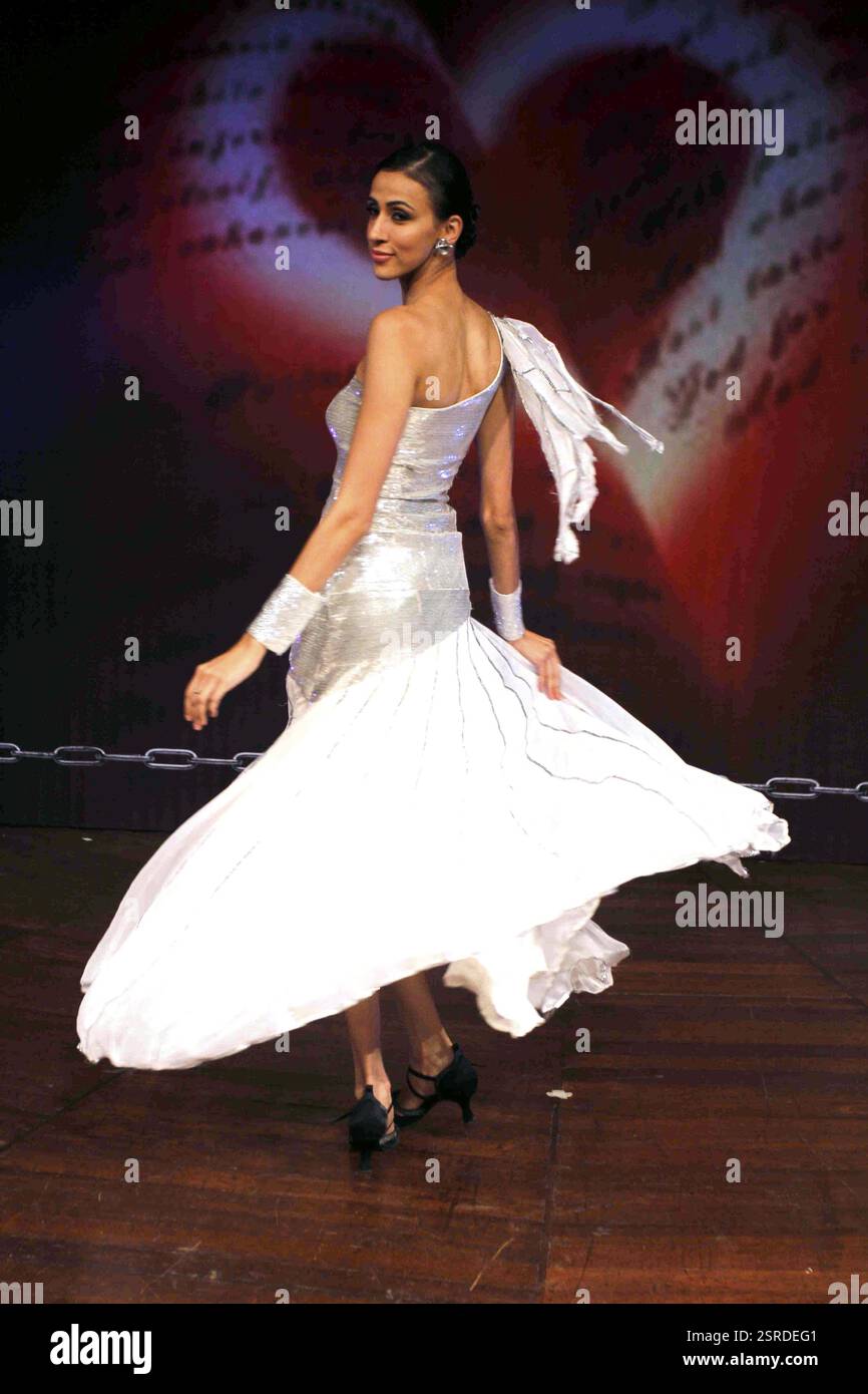 Model Alesia Raut poses before the dance drama, Born to Love - Life ...