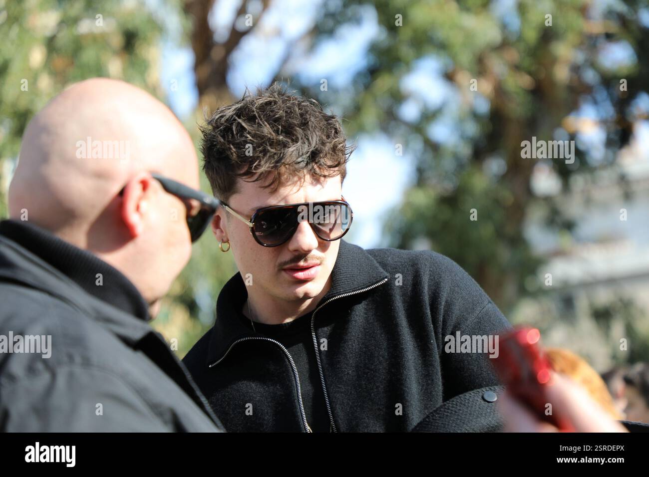 OLLY guests of Villa Nobel in Sanremo during the Music Concert VILLA ...