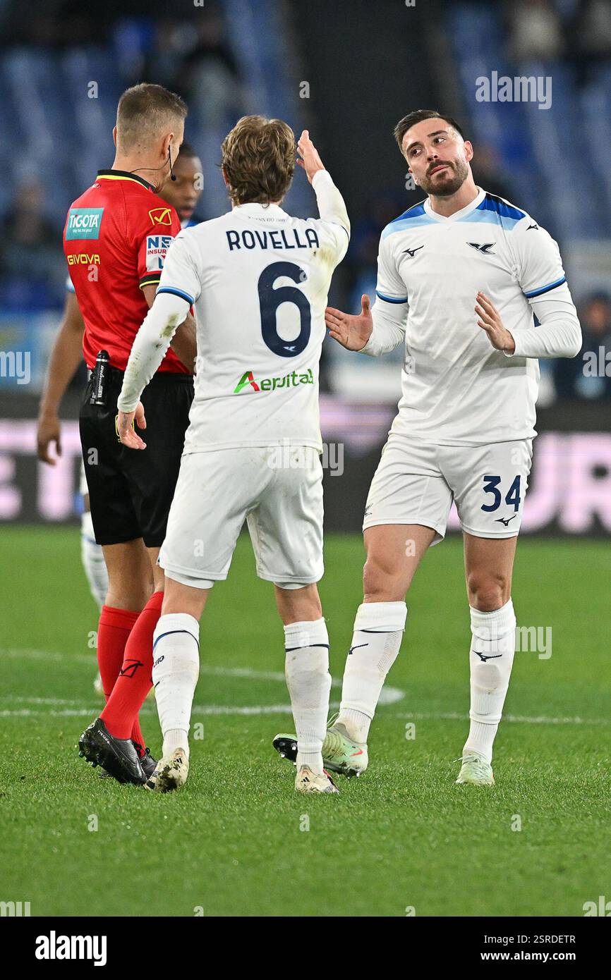 Stadio Olimpico, Rome, Italy. 15th Feb, 2025. Serie A Football, Lazio ...