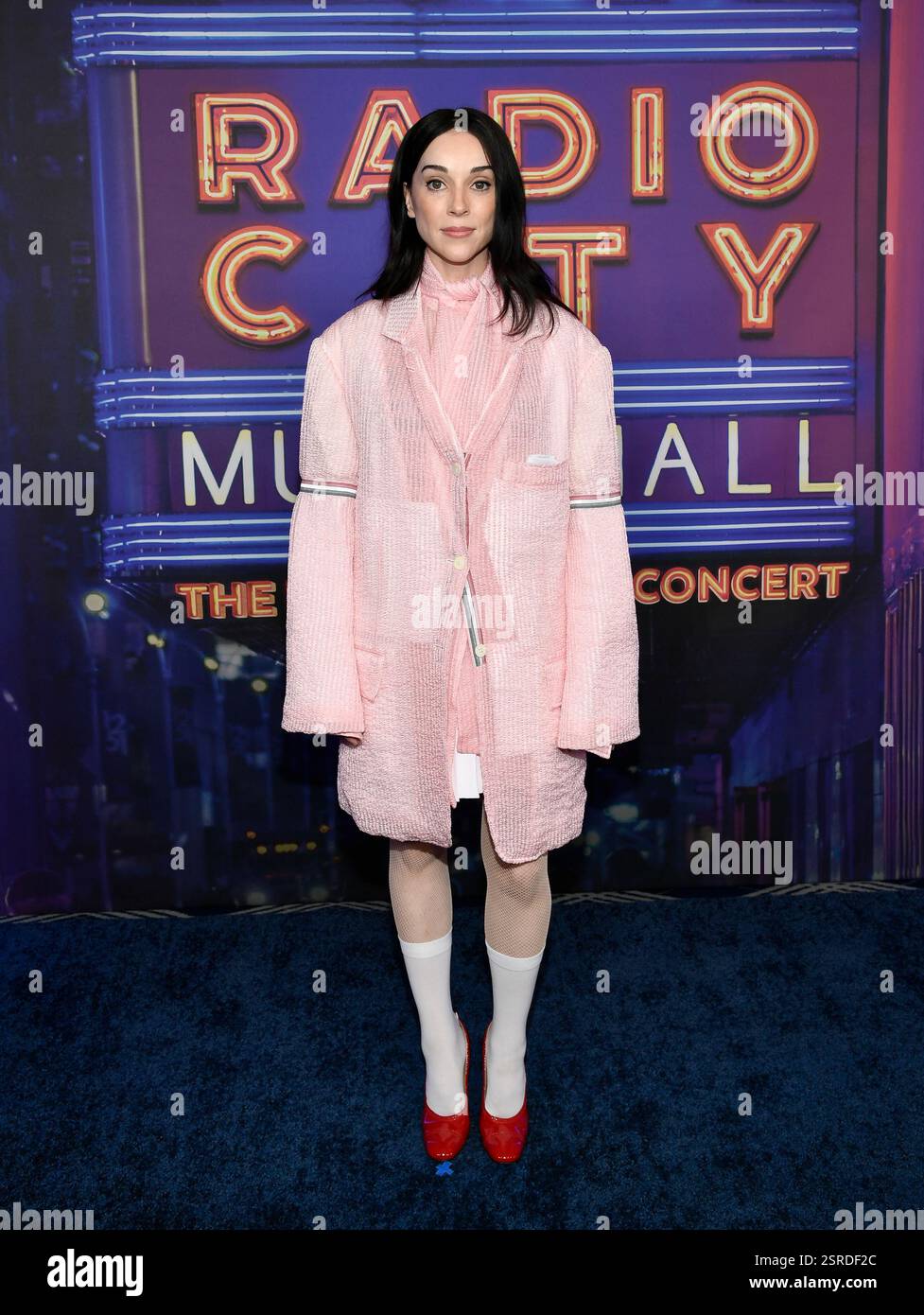 St. Vincent attends the SNL50: The Homecoming Concert at Radio City ...