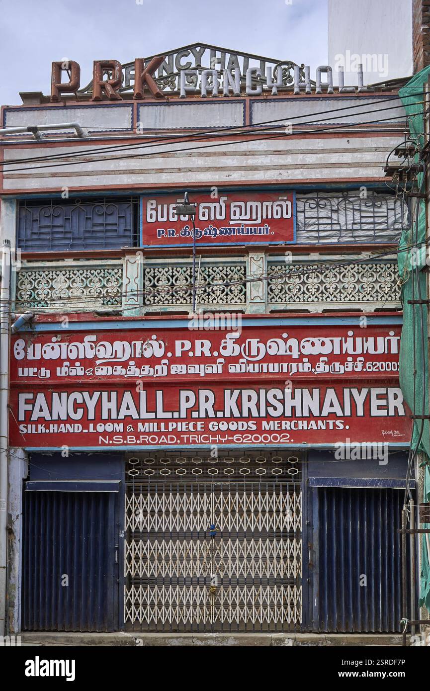 Fancy hall, tiruchirappalli, tamil nadu, india, asia Stock Photo - Alamy