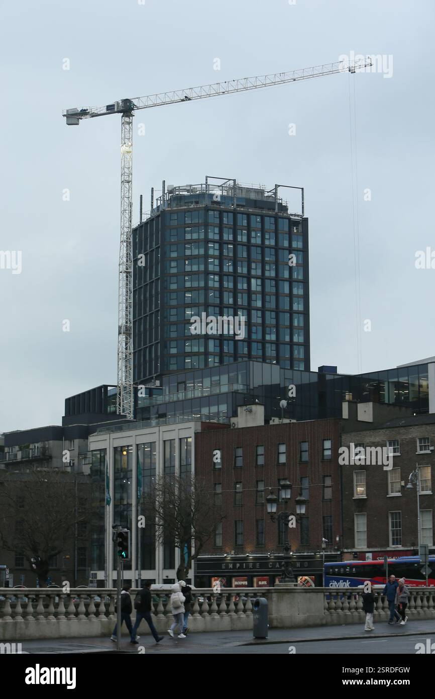 Dublin, Ireland - 11th February 2025 - College Square, a mixed-use ...