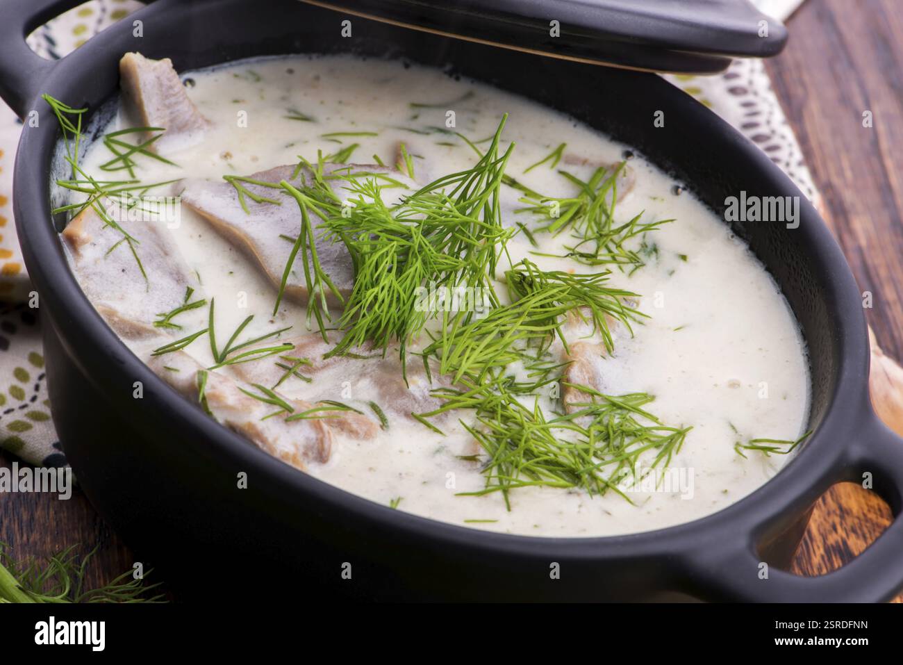 Turkish traditional tripe soup, iskembe corbasi and offal soup Stock ...