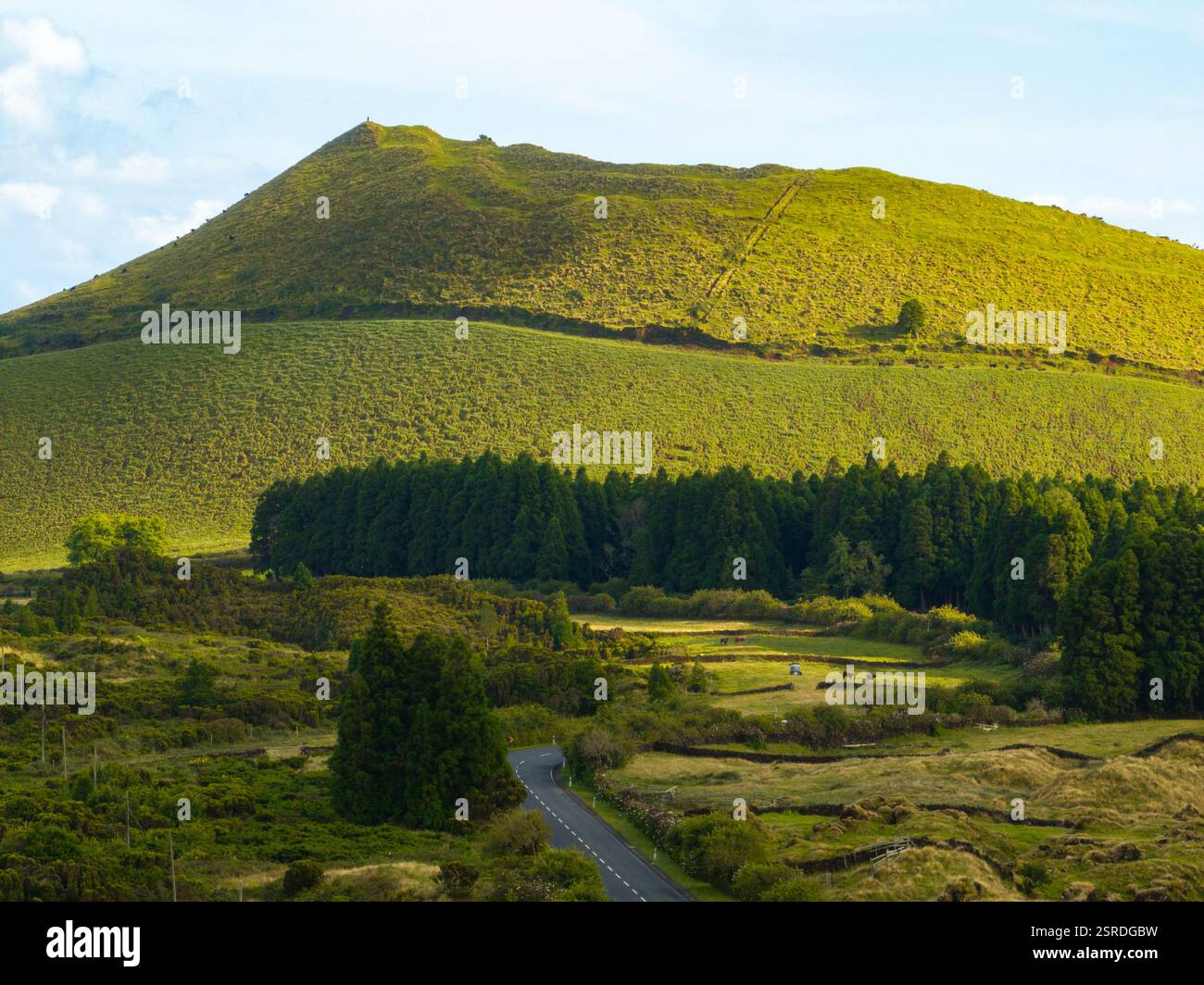 Azores pico aerial hi-res stock photography and images - Alamy