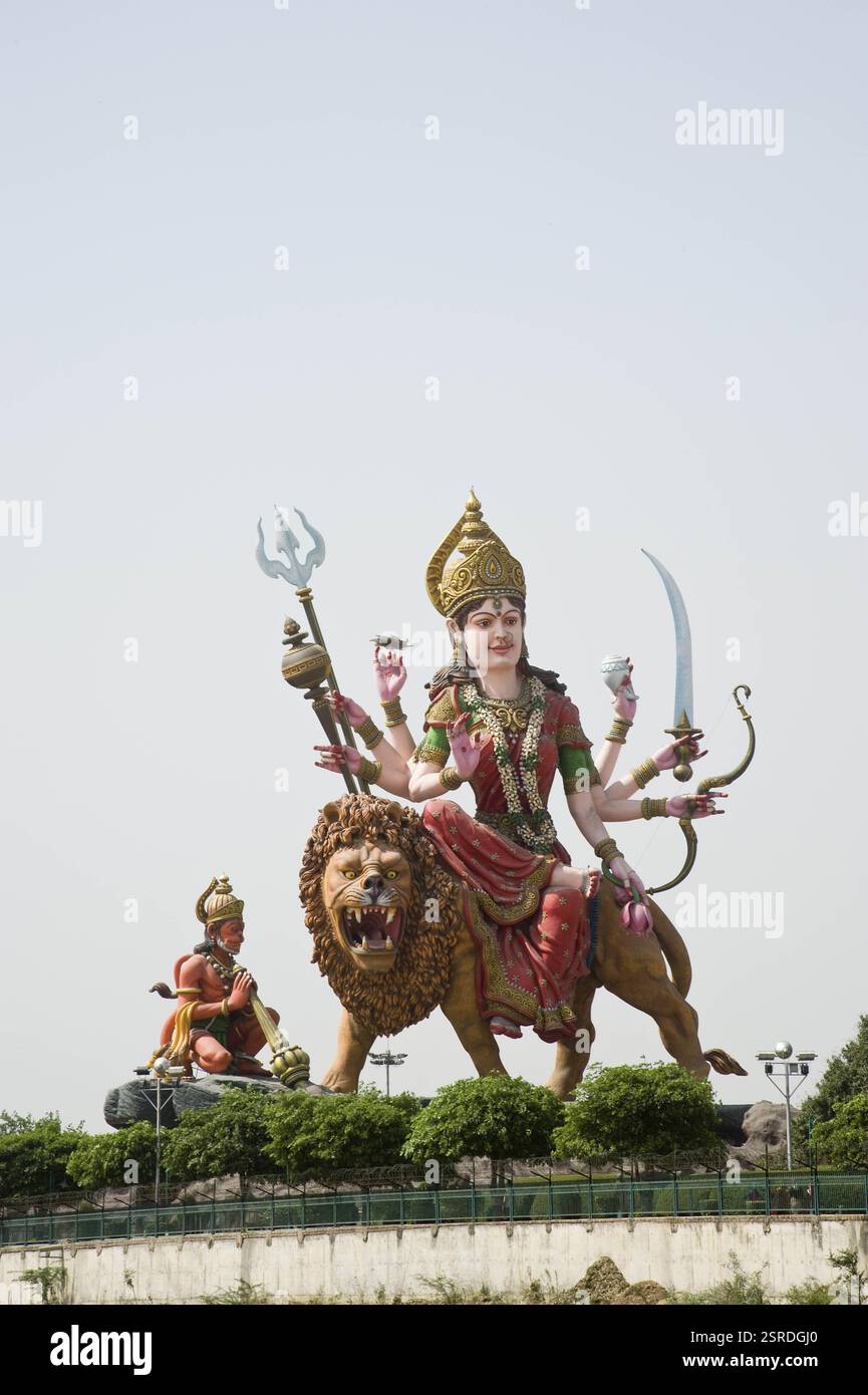 Vaishno devi dham temple, mathura, uttar pradesh, india, asia Stock ...