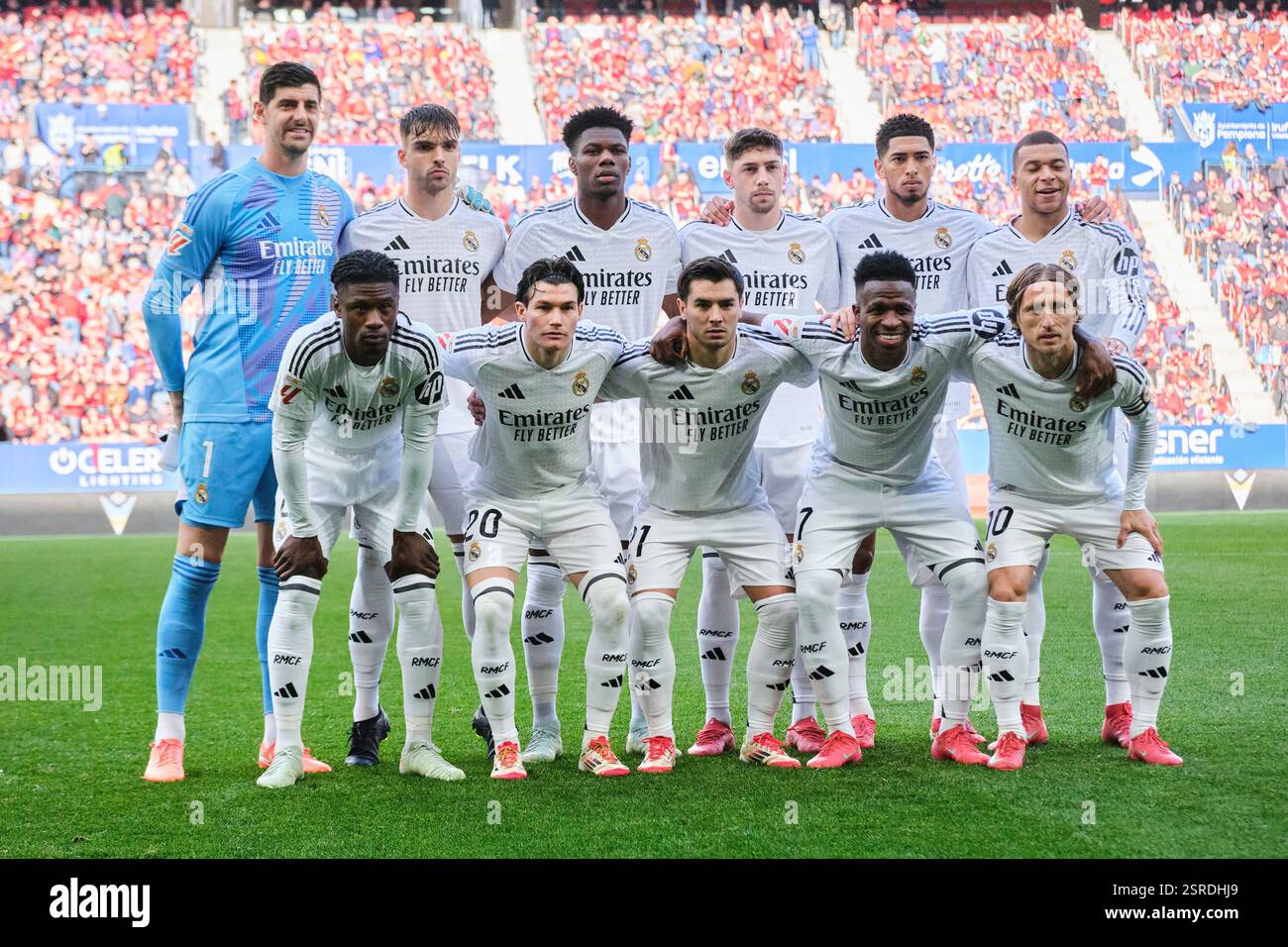 Pamplona, Navarra, Spain - 15th February 2025: Real Madrid starting ...