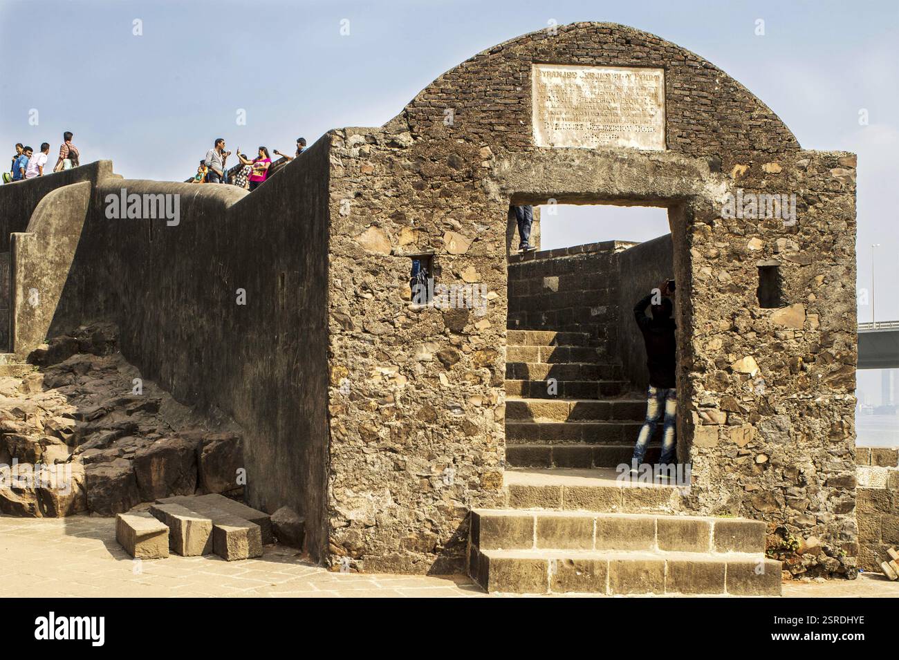 Bandra fort, Mumbai, Maharashtra, India, Asia Stock Photo - Alamy