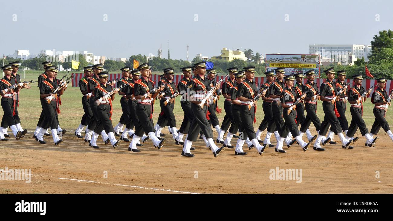 Officers Training Academy (OTA) cadets display their skills during the ...